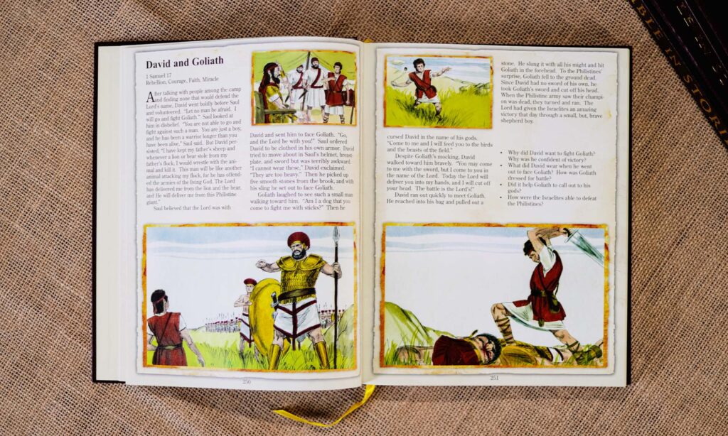 Bible In Stories - Short, biblically accurate Bible stories for all ages.