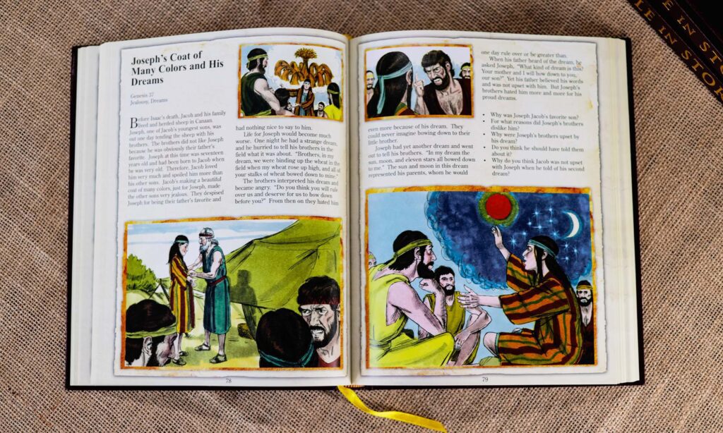 Bible In Stories - Short, biblically accurate Bible stories for all ages.