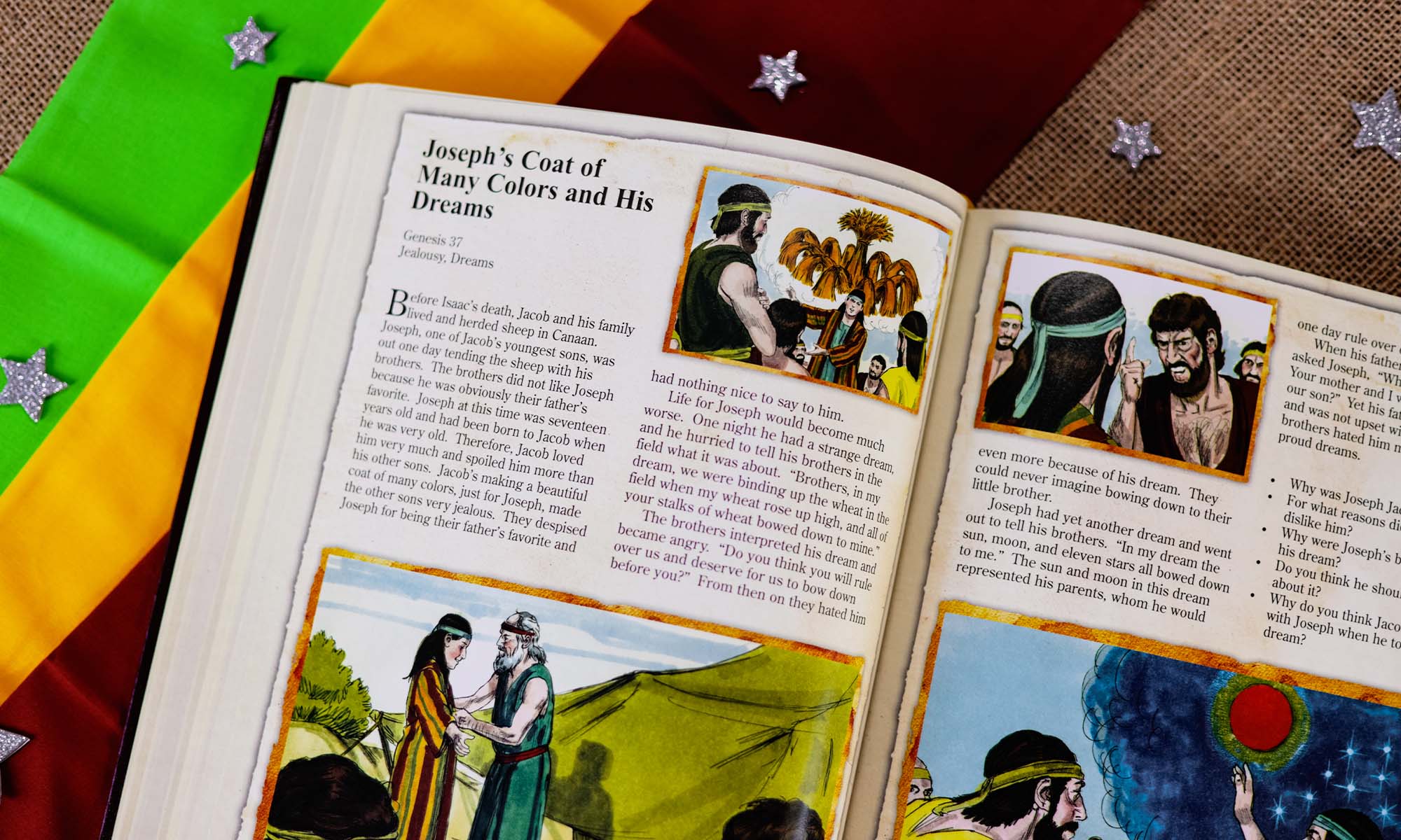 Bible In Stories - Short, biblically accurate Bible stories for all ages.